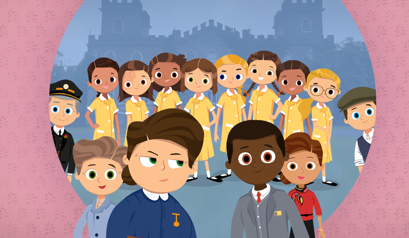 From TV to tablet: turning Malory Towers into a video game.